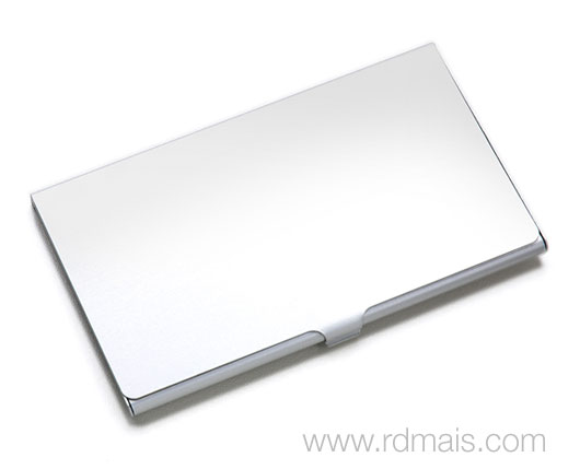 Porta Cartão Metálico - Slim